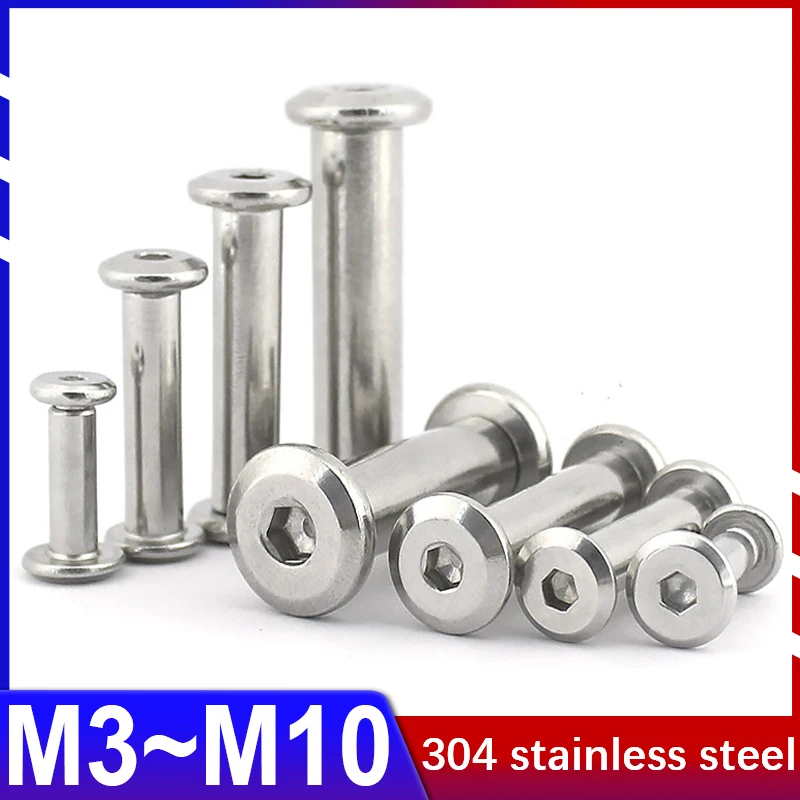 M3-M10-304-Stainless-Steel-Hexagon-Socket-Screw-Locking-Splint-Screw ...