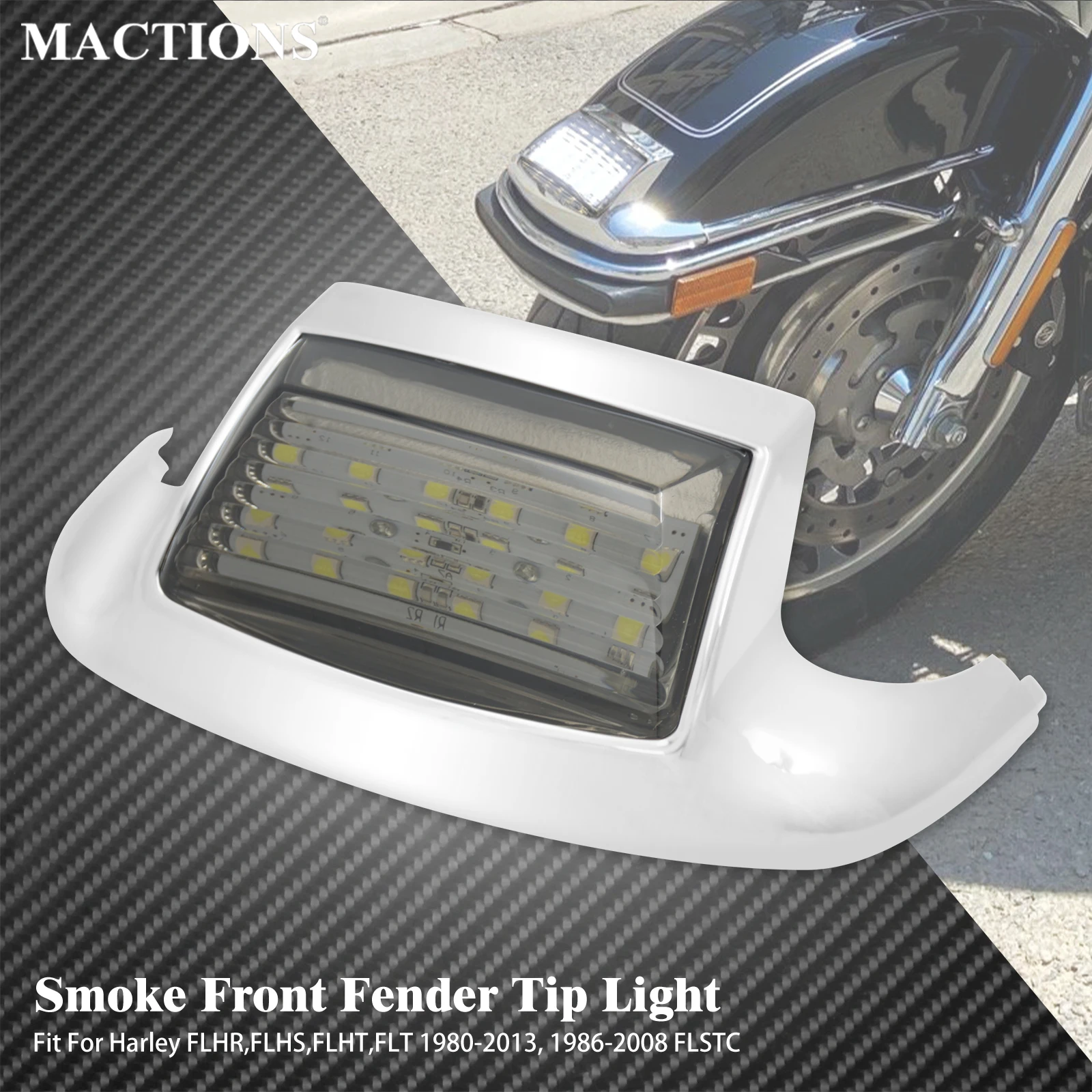 Led-Fender-Trim-Lights-For-Harley-Touring-Road-King-Electra-Glide-FLHR ...