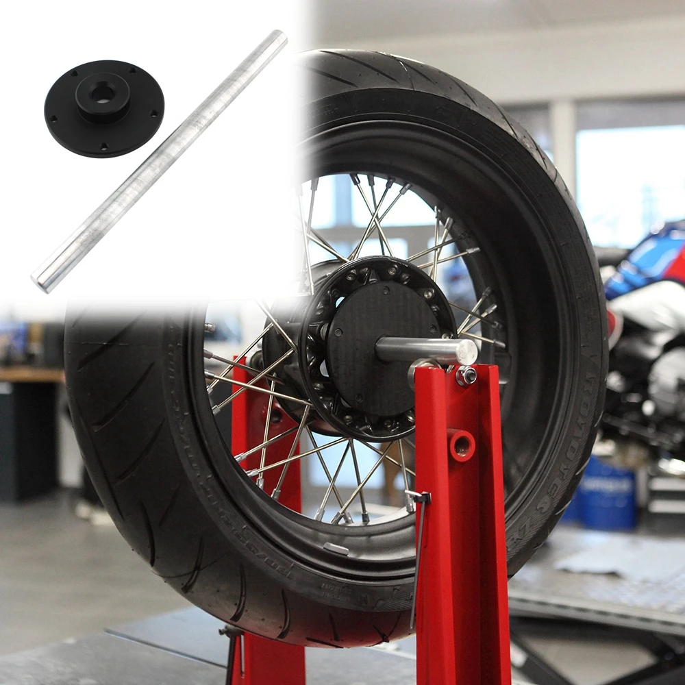 Balancing-adapter-for-rear-wheel-zig-black-For-BMW-R1250-GS-K1600-GTL ...