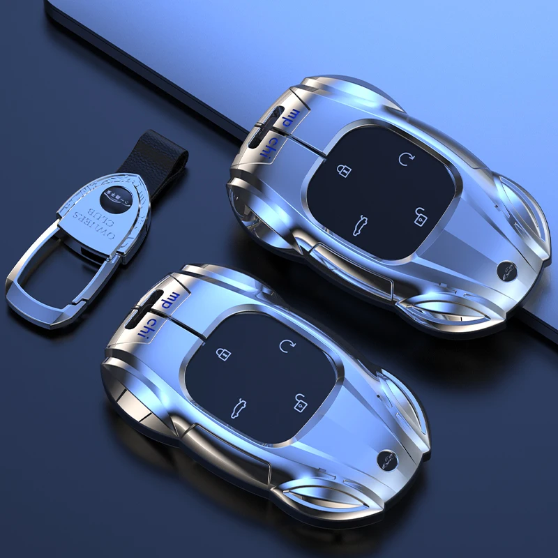 Metal Car Remote Key Cover Case Holder Protector Shell Housing For GAC ...
