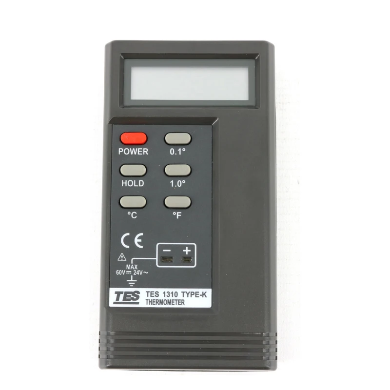 Digital-Thermometer-Thermocouple-Temperature-Reader-Sensor-TES-1310 ...