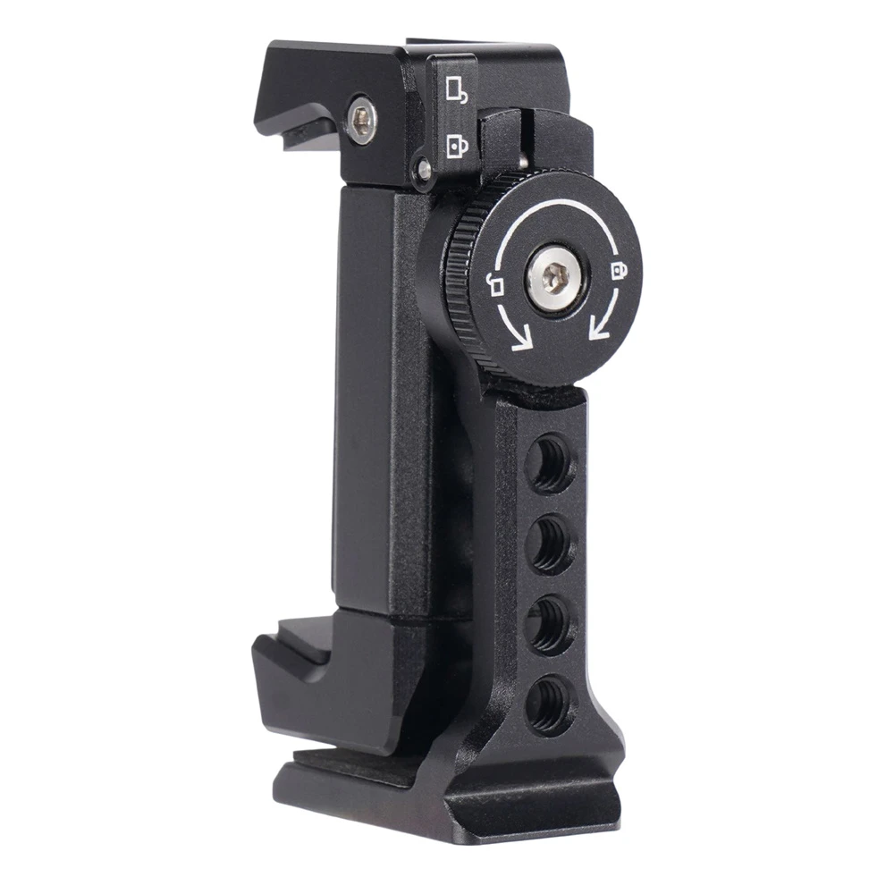 Smartphone Tripod Mount Adapter Phone Clip Holder 360 Rotation Mobile ...