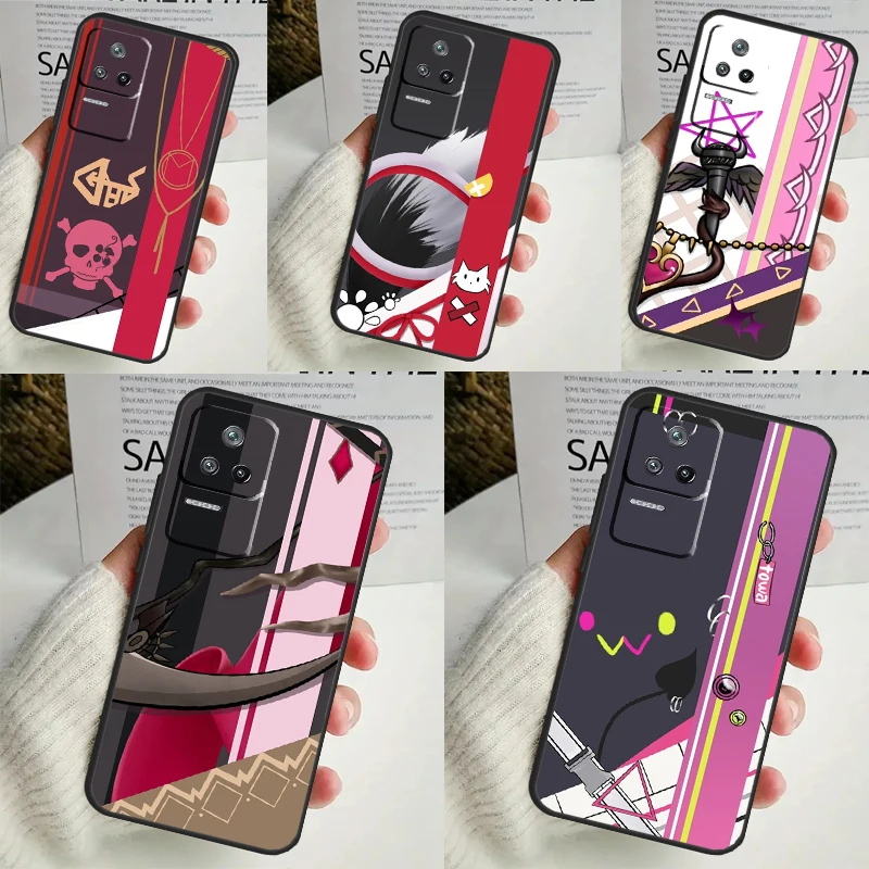 Anime Hololive Case For POCO X6 Pro X3 X5 F3 F5 M5s M6 Pro Xiaomi 14 ...