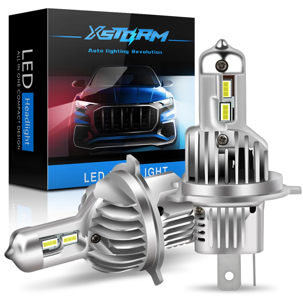 2Pcs H4 LED Headlight Bulb 9003 HB2 H1 H3 H7 Led Canbus H8 H11 9005 HB3 9006 HB4 Car Fog Lamp ...