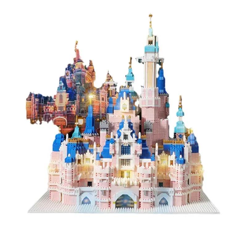 Castle-classical-building-model-particles-compatible-with-Lego-building ...