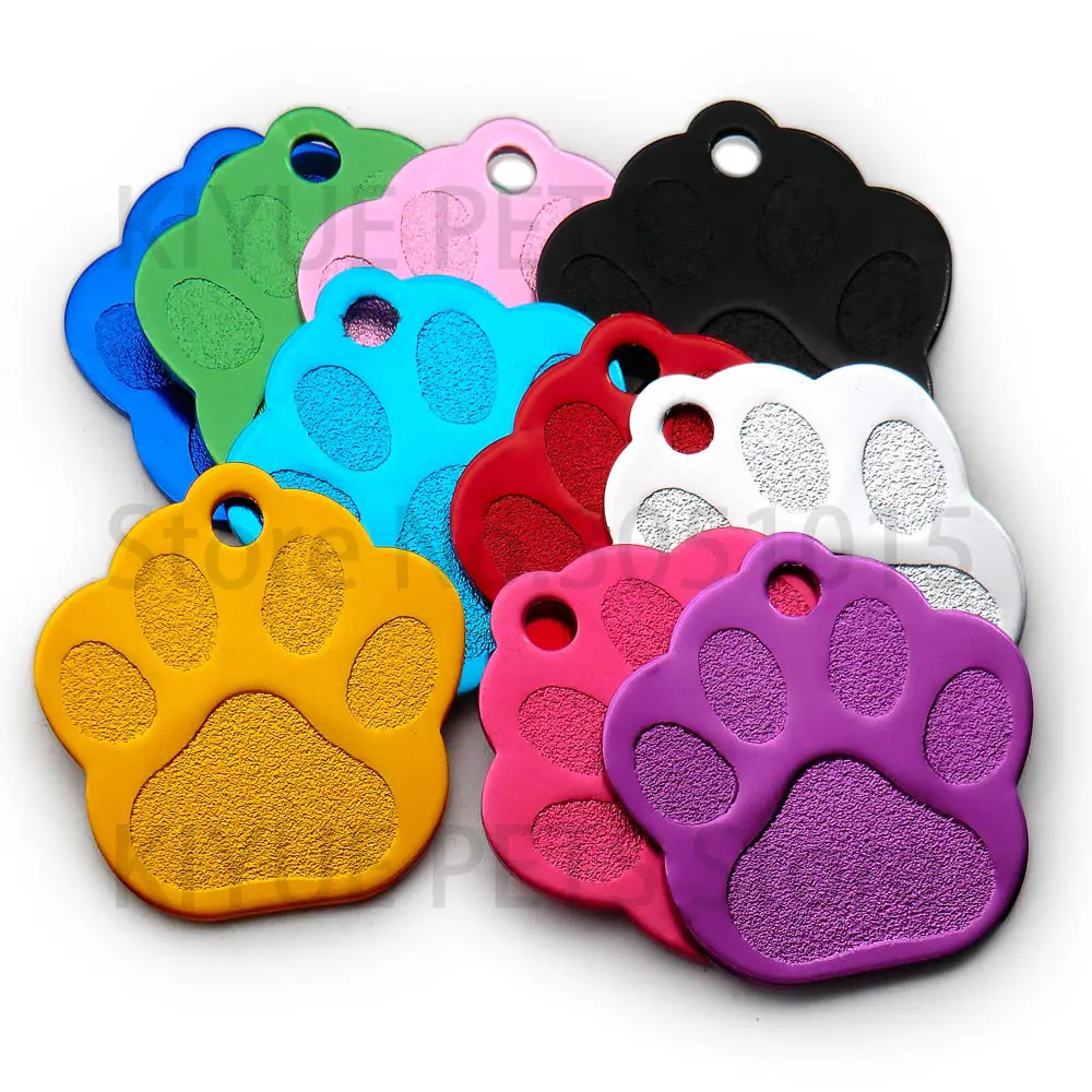 Wholesale 100Pcs Custom Dog Tags Personalized 3D Pet Dog Collar ...