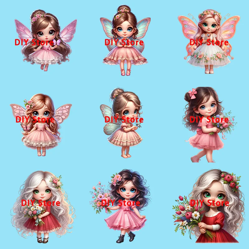 butterfly-genie-dtf-Iron-On-Patches-For-Clothing-Heat-Transfer-iron-on ...