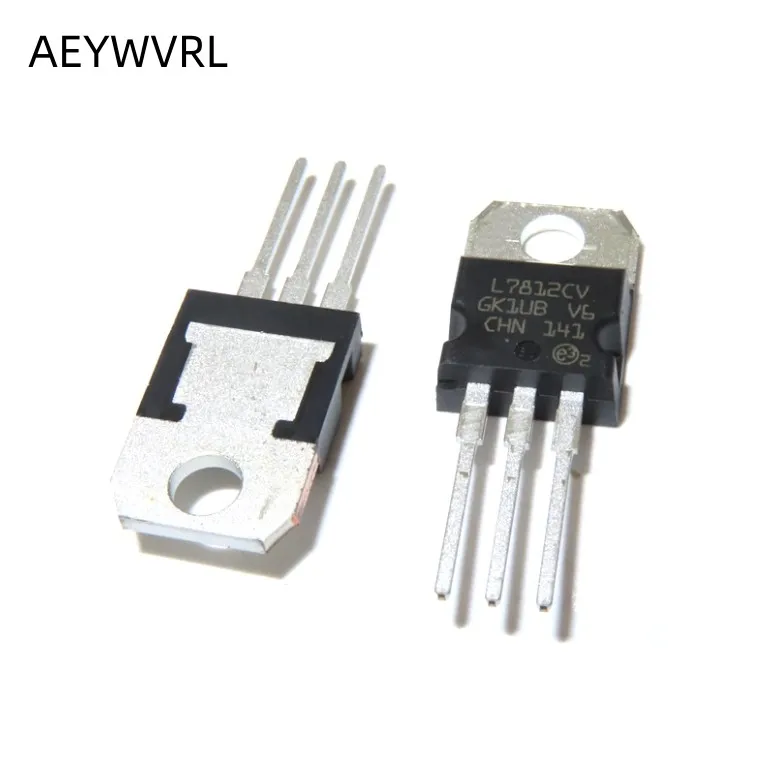 L7812CV L7812 7812 Voltage Regulator IC +12 Volts 1 .5Amp