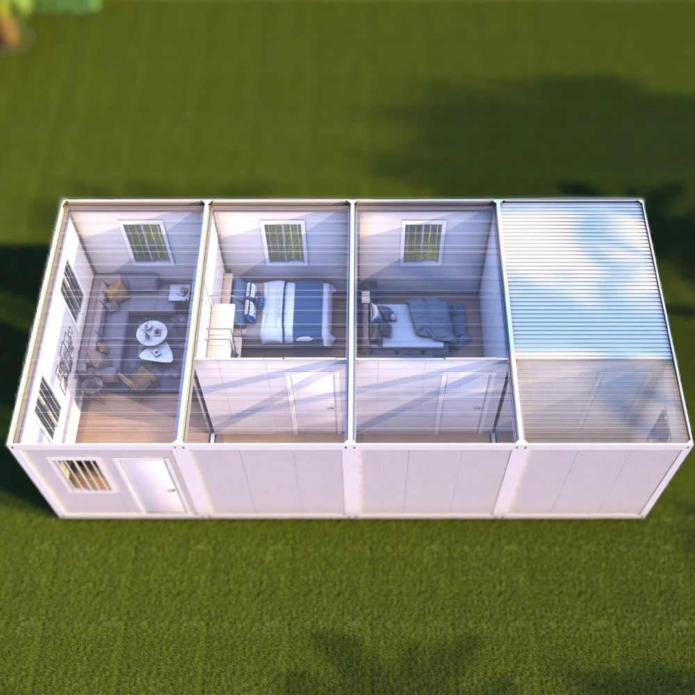 Beach-House-Assembled-Container-House-Assembled-Three-Bedroom-One-hall ...