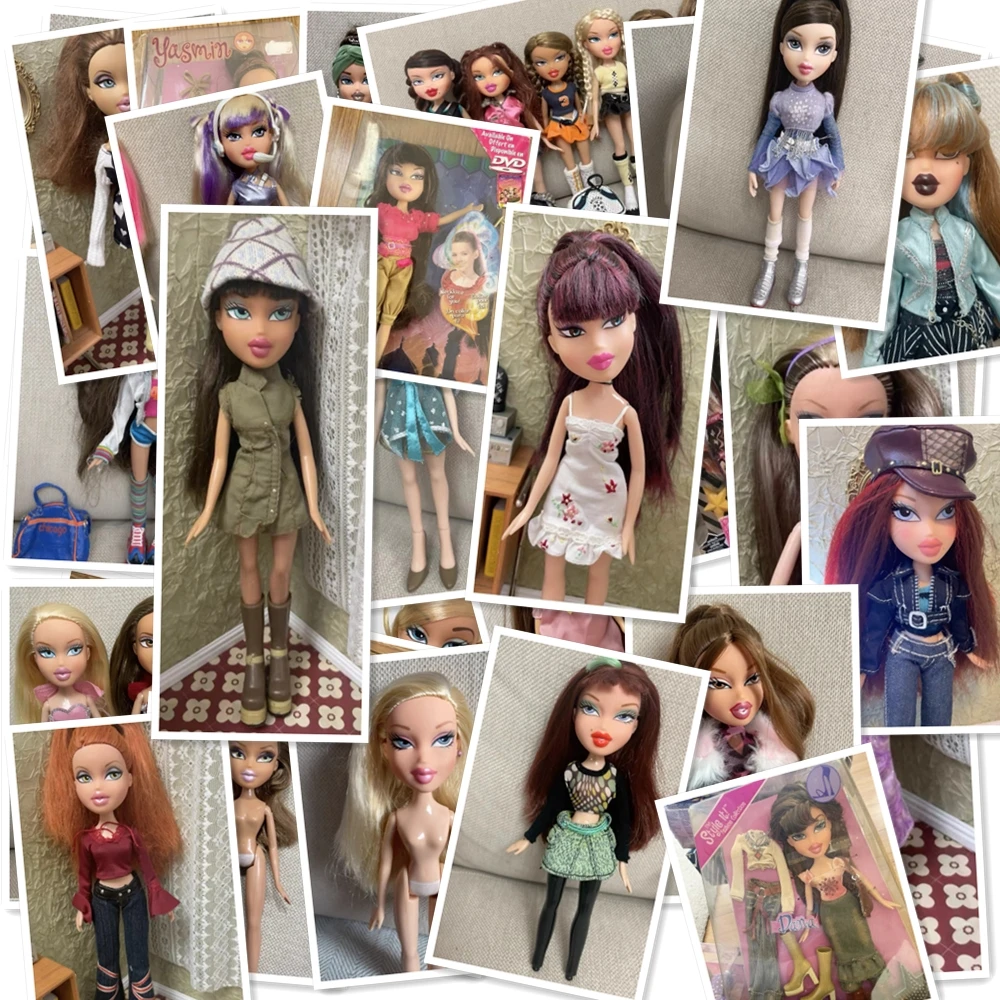 30cm-Bratzes-Doll-Ordinary-Fashion-Doll-Changeable-Clothes-Movable ...