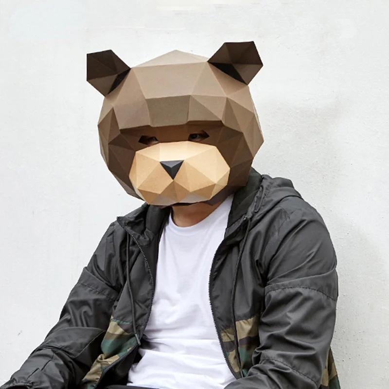 Bear Head Mask