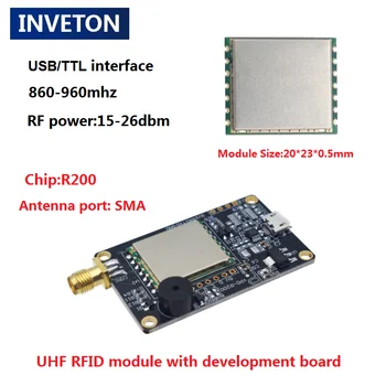 R200 Chip Small UHF Long Range RFID Reader Module TTL UART Board ...