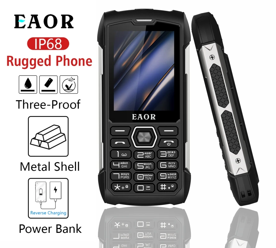 EAOR-Rugged-Keypad-Mobile-Phone-Smartphone-2G-Rugged-Big-Battery-Power ...