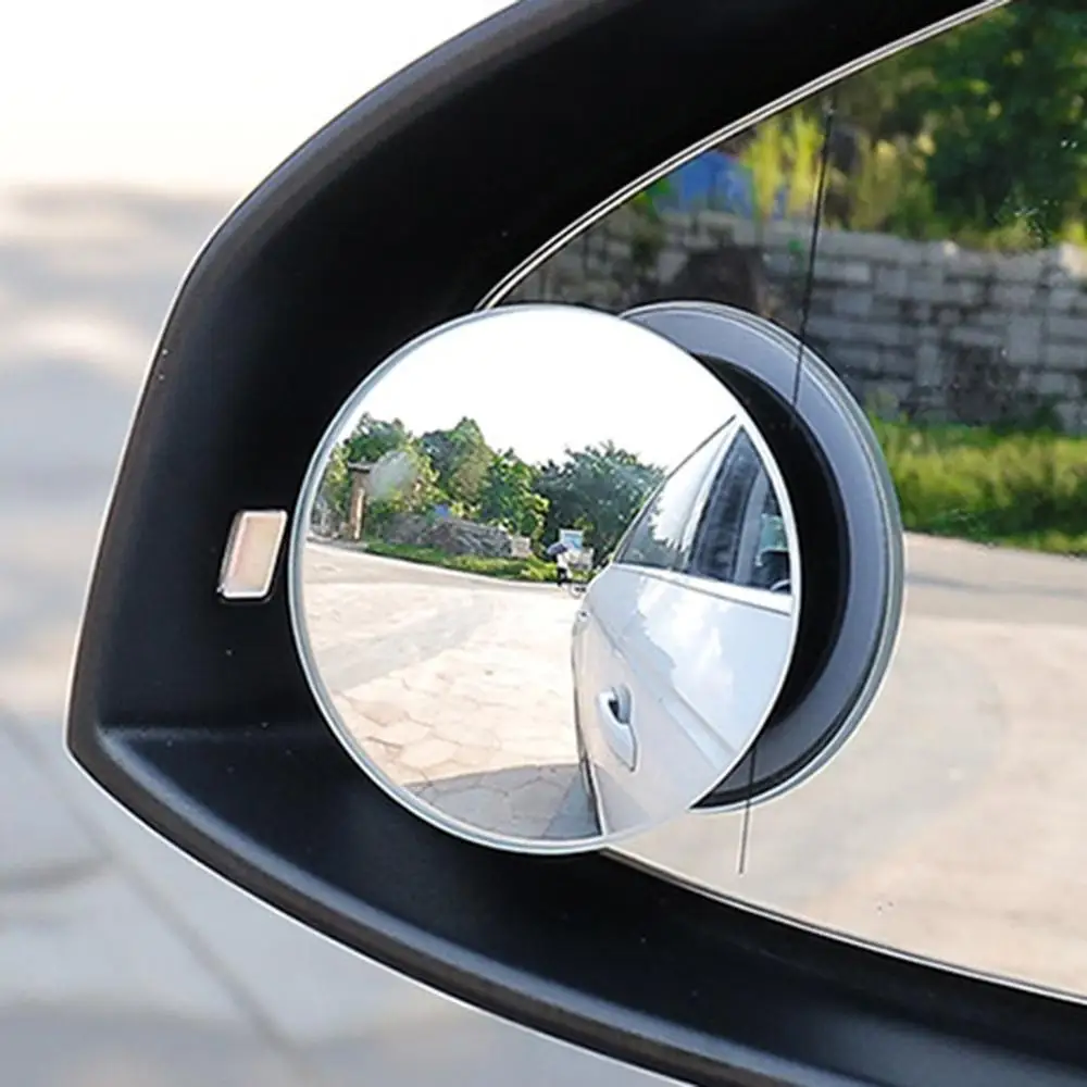 Small Round Mirror 360 Degree Reversing Blind Spot Mirror Convex Mirror ...