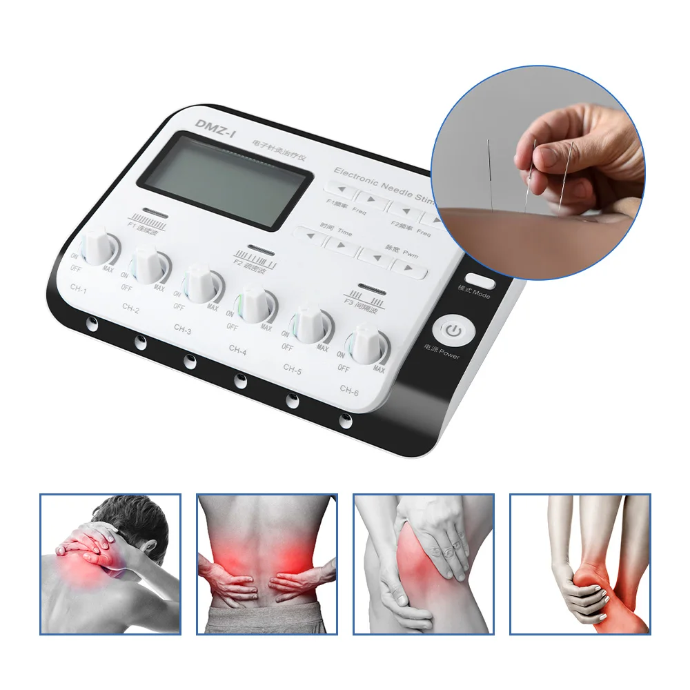 6-Output-Channel-Physiotherapy-Body-Massager-TENS-Muscle ...