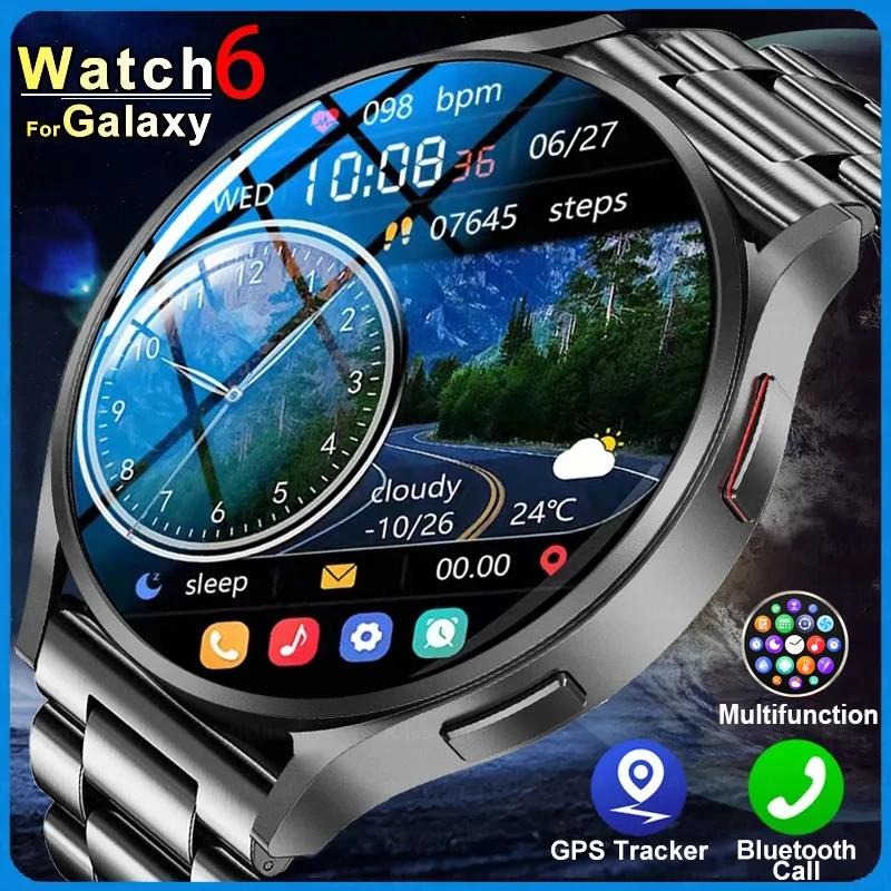 Samsung-reloj-inteligente-6-AMOLED-para-hombre-y-mujer-accesorio-de-pulsera-resistente-al-agua ...
