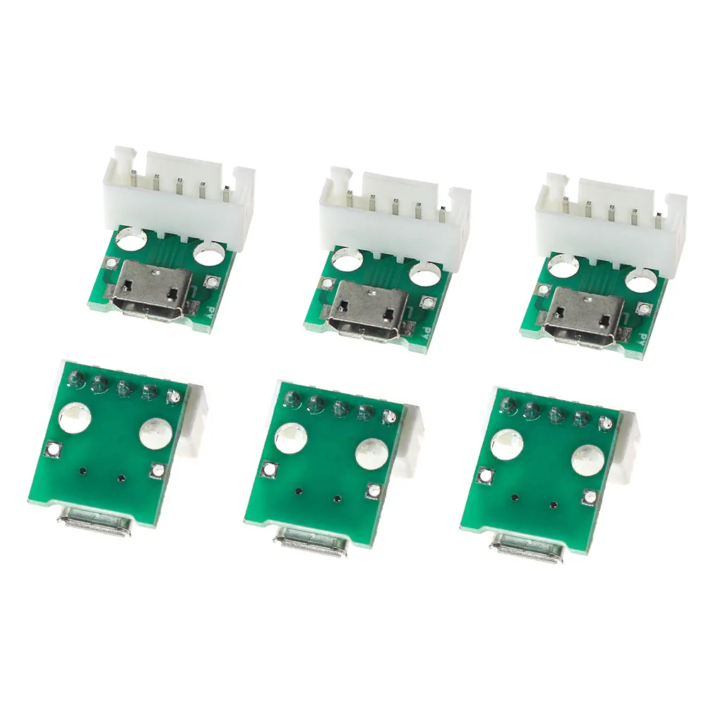 10PCS-MICRO-to-DIP-5P-PCB-MICRO-PCB-Test-board-USB-Female-2-54mm.jpg