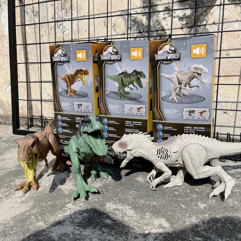 Mattel-Jurassic-World-12inch-Sound-Surge-Dinosaur-T-Rex-Giganotosaurus ...