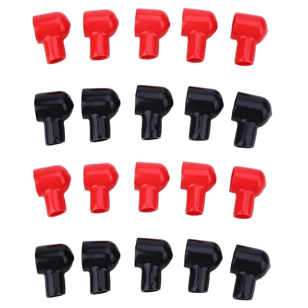 20PCS-12x20mm-Battery-terminal-cover-Boots-Insulating-protective-Lug ...