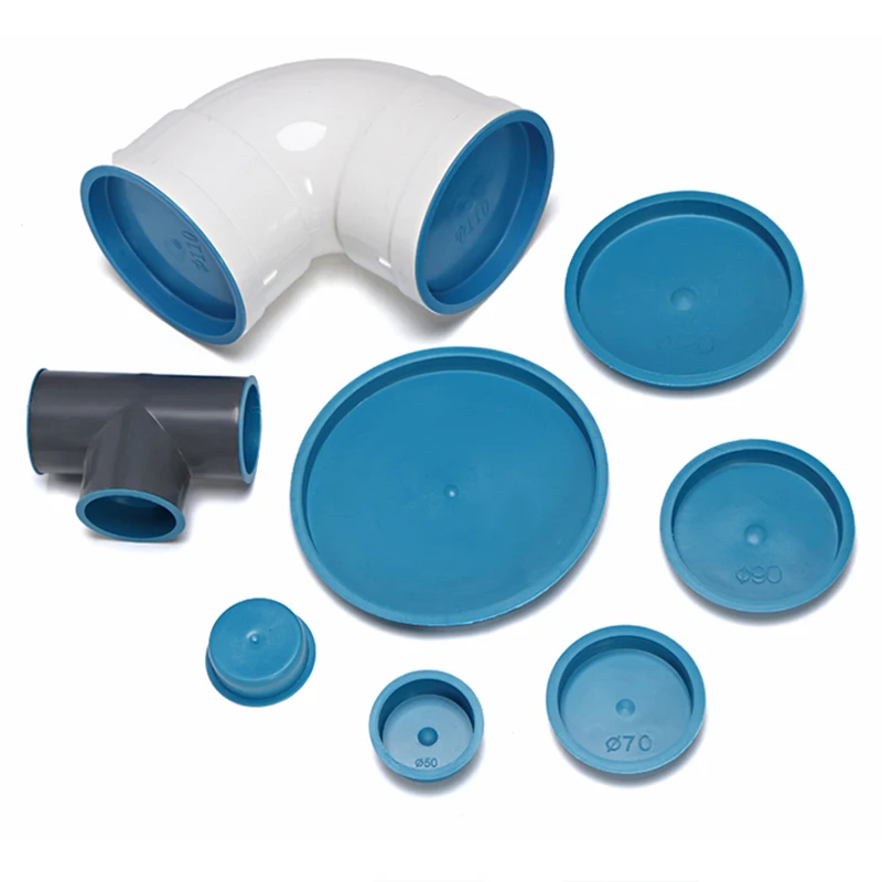 Blue Plastic Pipe Plug Plastic Plug Dust Plug Protective Plug Seamless ...