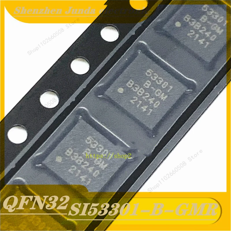 1PCS-10PCS-SI53301-B-GMR-QFN-32-SI53301-QFN32-Code-53301B-GM-clock ...