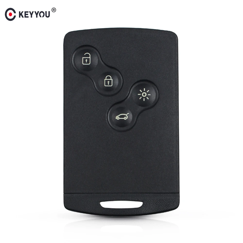 KEYYOU Remote Key Case For Renault Koleos Clio Megane Scenic Laguna 4 ...