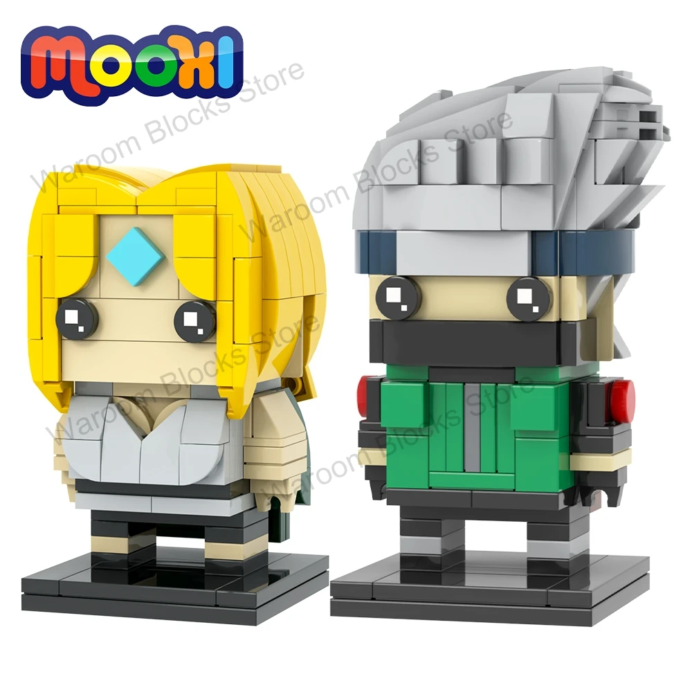 MOC Anime Figure Brickheadz Comic Includes Compatible Building Blocks ...