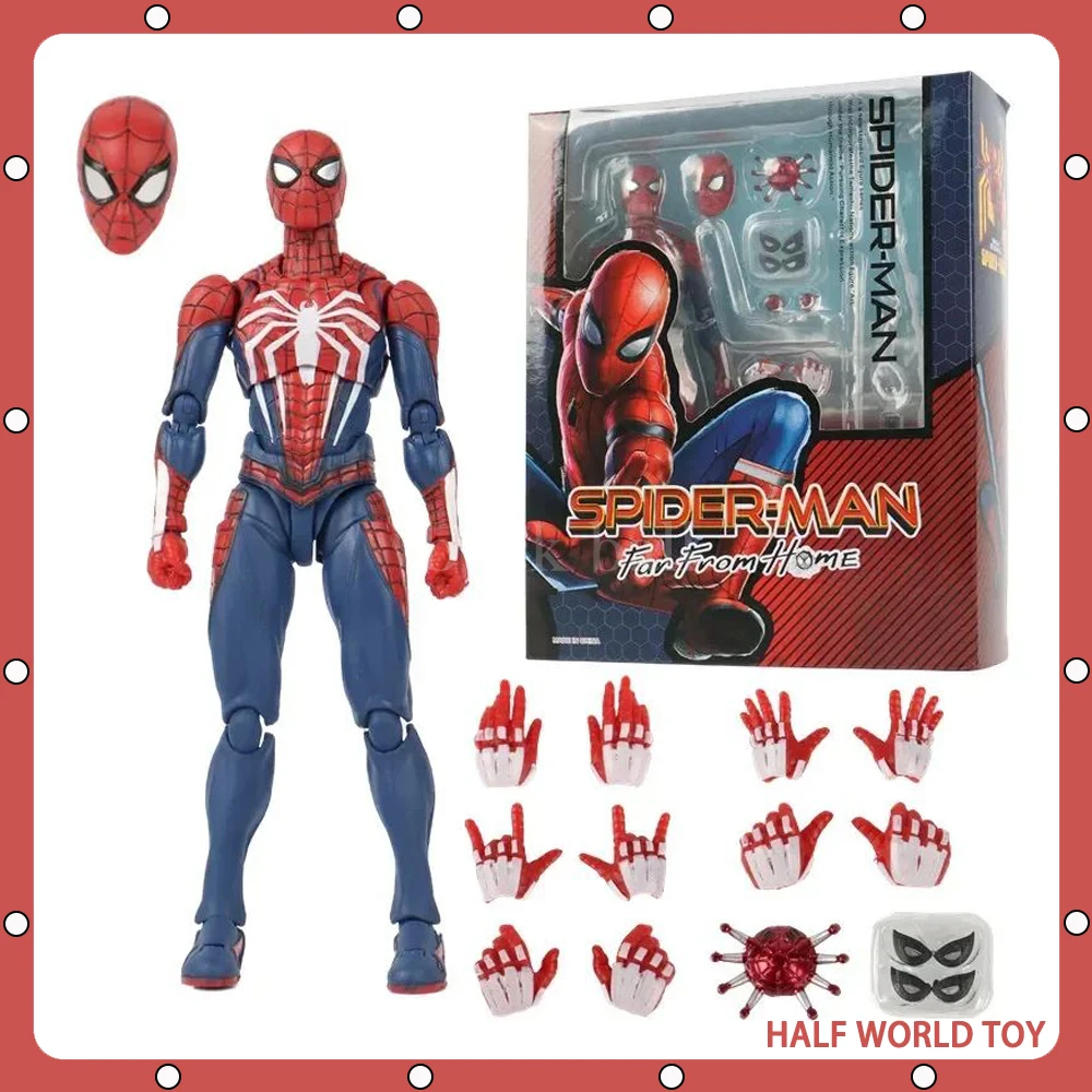 SHF-Spiderman-Figura-Anime-Vingadores-SHF-PS4-Spider-Man-Action-Figures ...