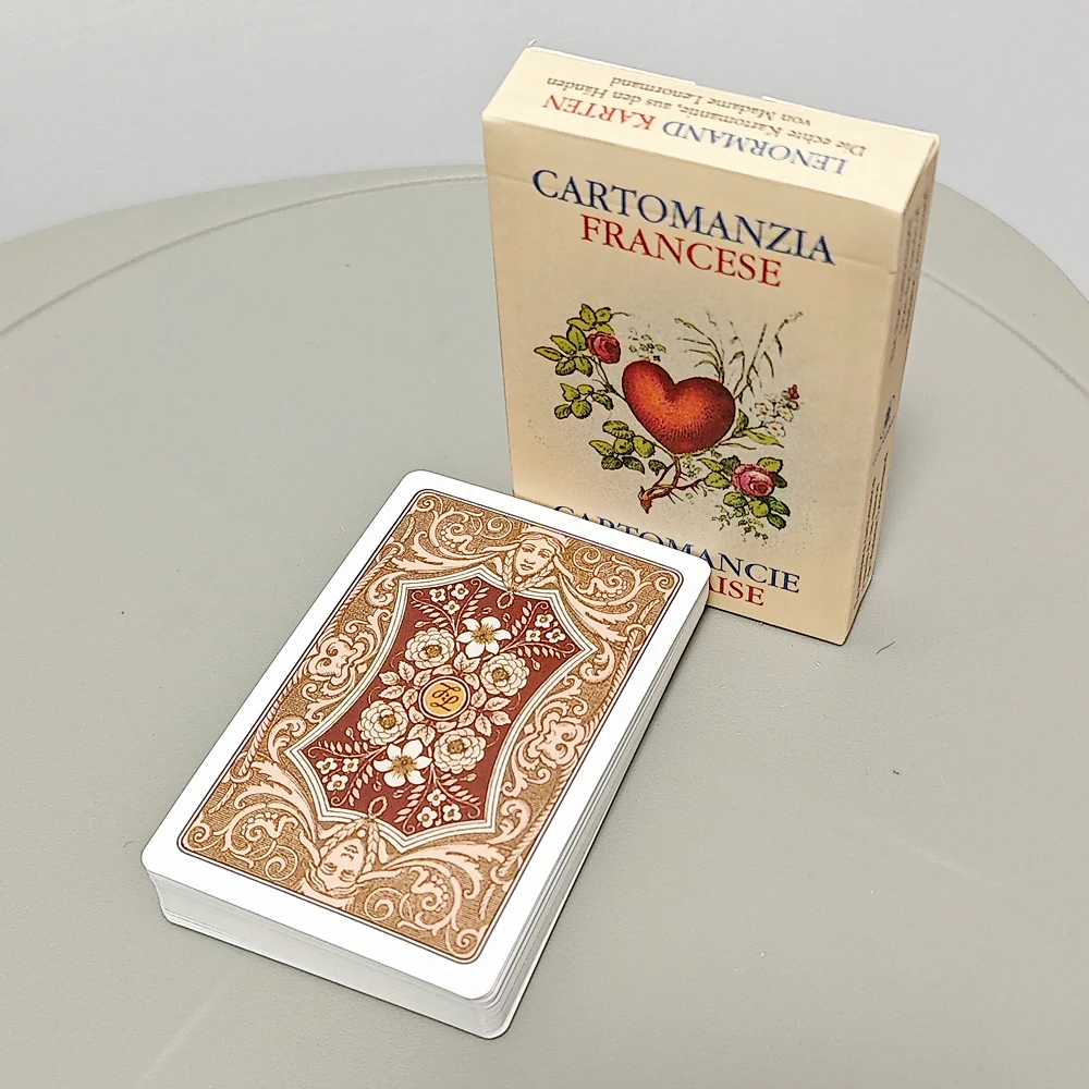 French Cartomancy Lenormand Deck 36 Pcs Lenormand Cards In Chinese and ...