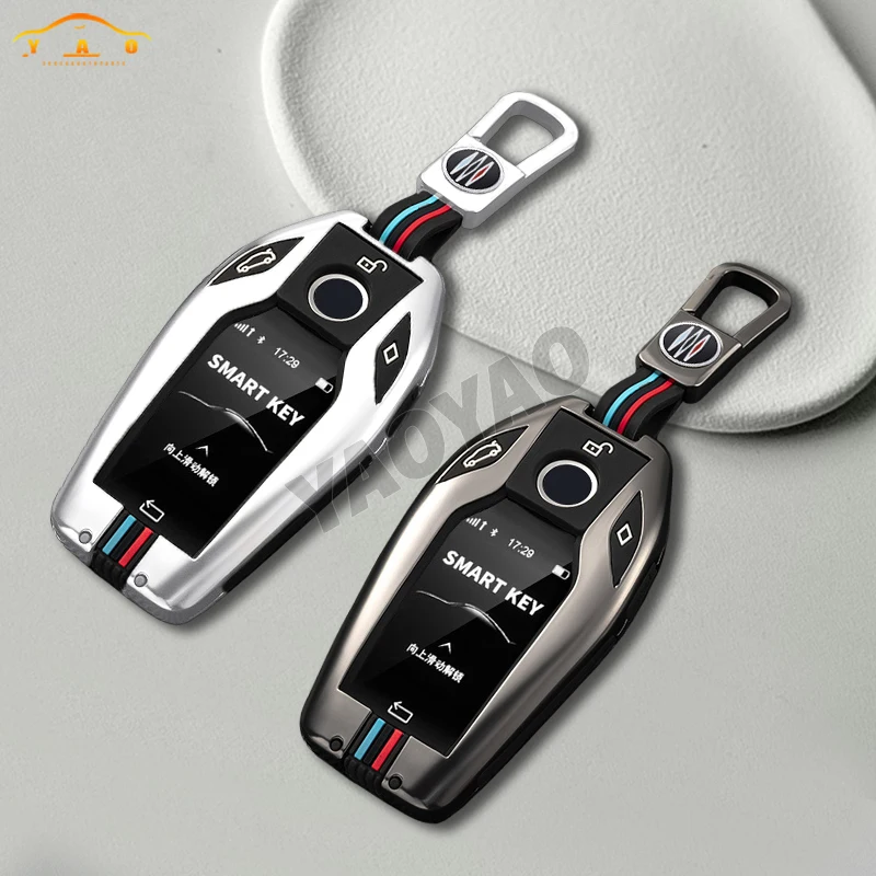 Car Key Case Cover Fob For BMW 5 7 Series G11 G12 G30 G31 G32 i8 I12 ...