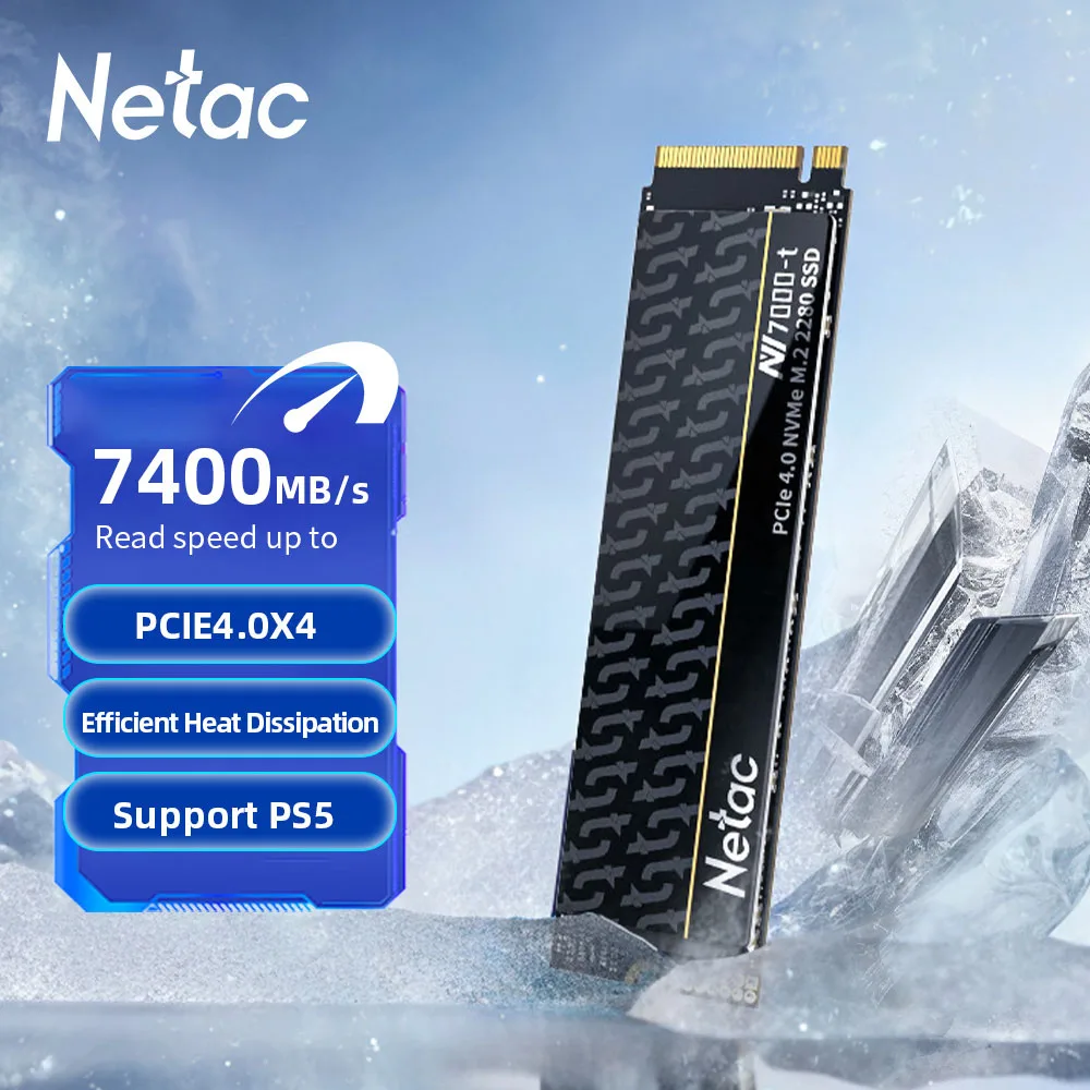 Netac-SSD-1TB-SSD-NVMe-M2-512GB-2TB-4TB-PCIE4-0-7400MB-s-Internal-Solid ...