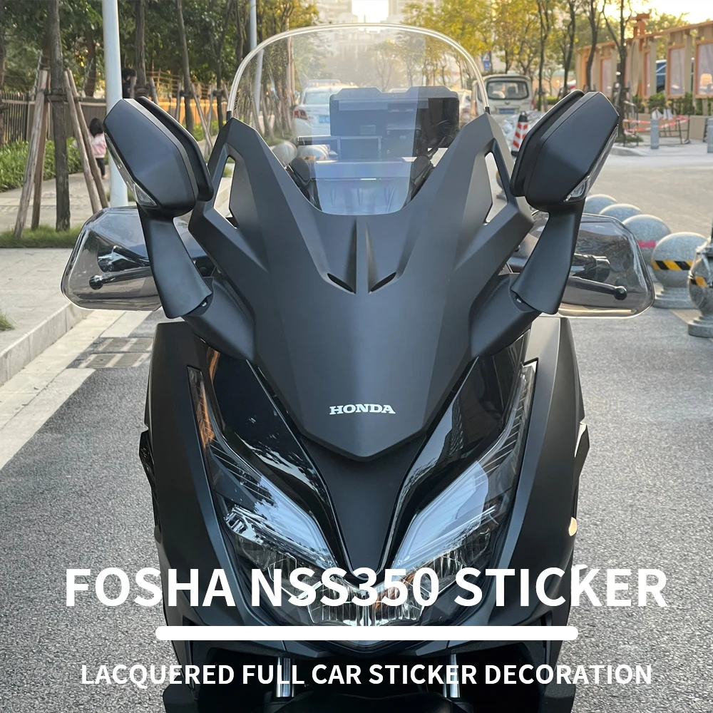 혼다 Nss 오토바이 바디 두꺼운 스크래치 방지 스키드 고무 보호 데칼 스티커, 350, nss350, NSS350 용, 신제품 ...
