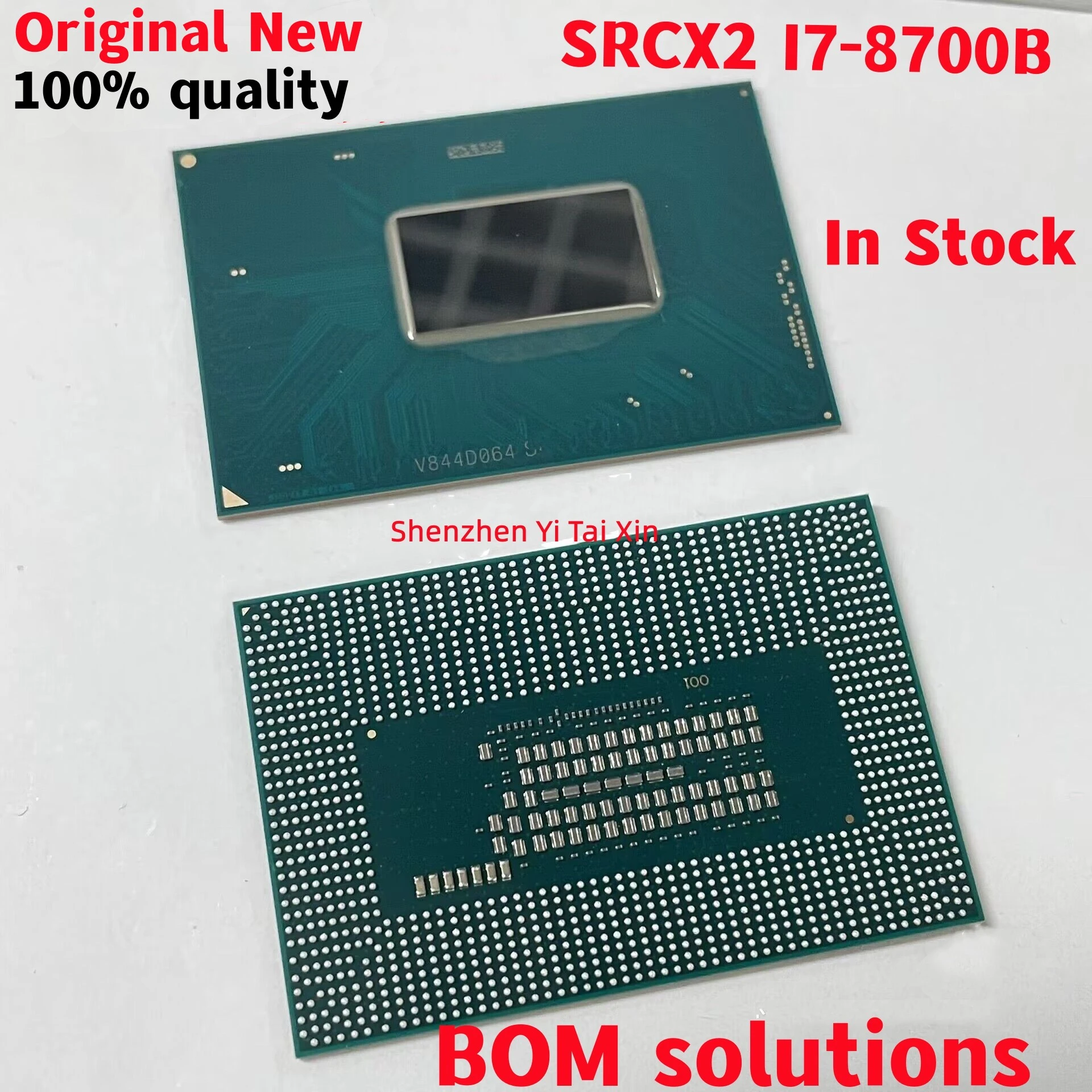 100% New laptop CPU i5 8300H SR3Z0 i7 8750H SR3YY I7 8850H SR3YZ I7 ...