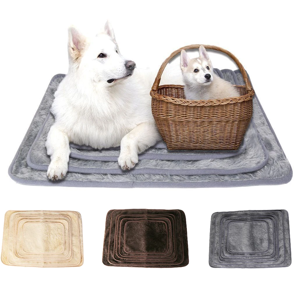 Large-Dog-Bed-Mat-Washable-for-Large-Medium-Small-Dog-Winter-Fluffy-Big ...