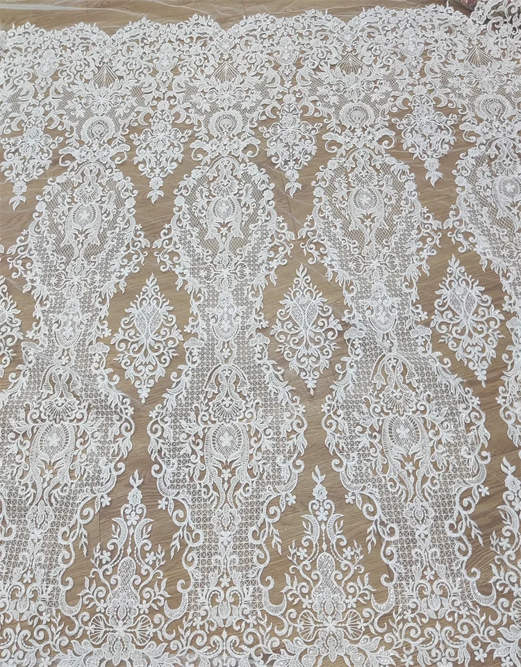 Fashion-Hot-Sale-African-Embroidered-Net-Lace-With-Sequins-French ...