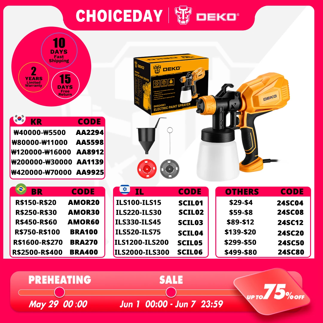 DEKO-New-Product-DKSG45K1-450W-HIGH-POWER-HOME-ELECTRIC-SPRAY-GUN ...