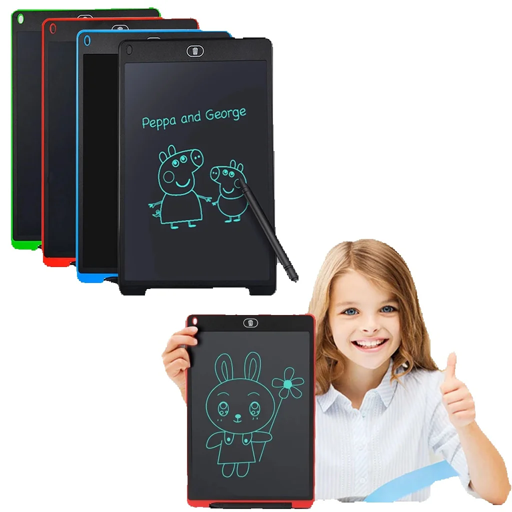 Lousa magica infantil digital 10 lcd tablet desenho| | - AliExpress