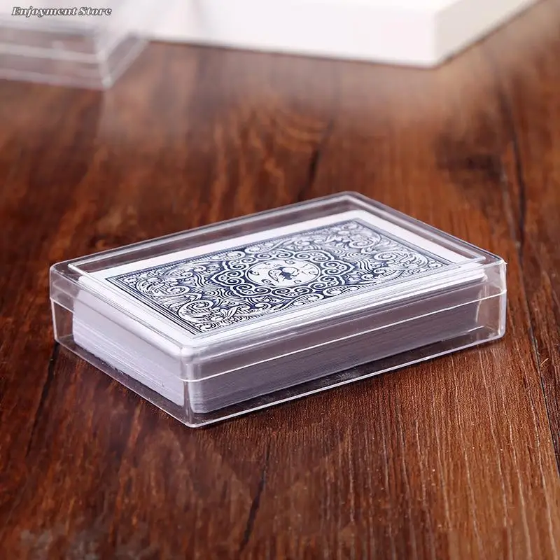 1pc-Transparent-Plastic-Boxes-Playing-Cards-Container-Storage-Case ...