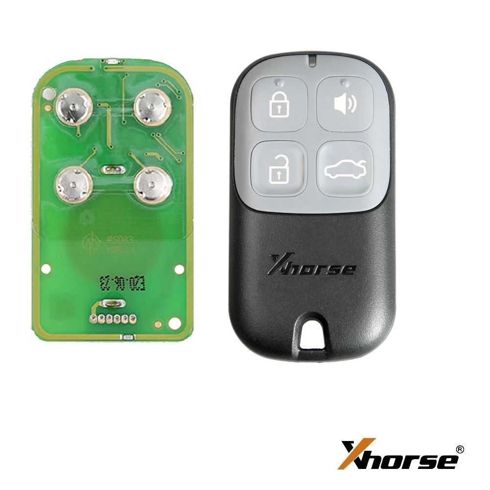 XHORSE 4 Buttons Wired Universal Remote Key XKXH00EN| | - AliExpress