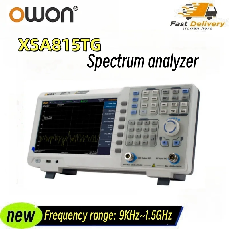 OWON-XSA815TG-Digital-Spectrum-Analyzer-9-inch-LCD-1Hz-Resolution ...