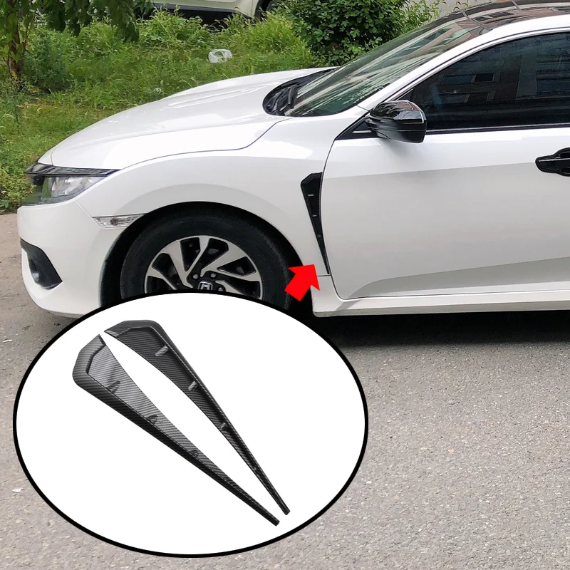 Universal Car Side Air Intake Vent Cover For Honda Civic Fit Jazz ...