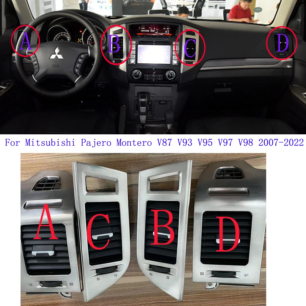 1PCS Instrument Panel Board A/C Air Conditioner For Mitsubishi Pajero ...