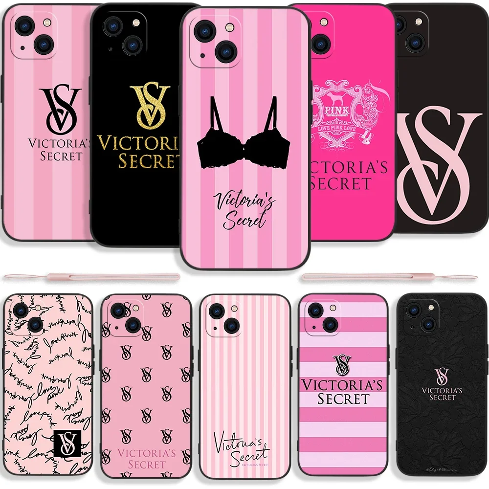 V-victorias-funda-de-silicona-con-correa-de-mano-para-iPhone-carcasa ...