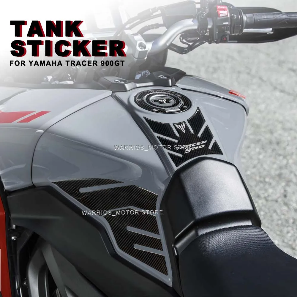Motocicleta-3D-Carbon-Fiber-Fuel-Tank-Pad-Tampa-Protetora-de-Decalque ...