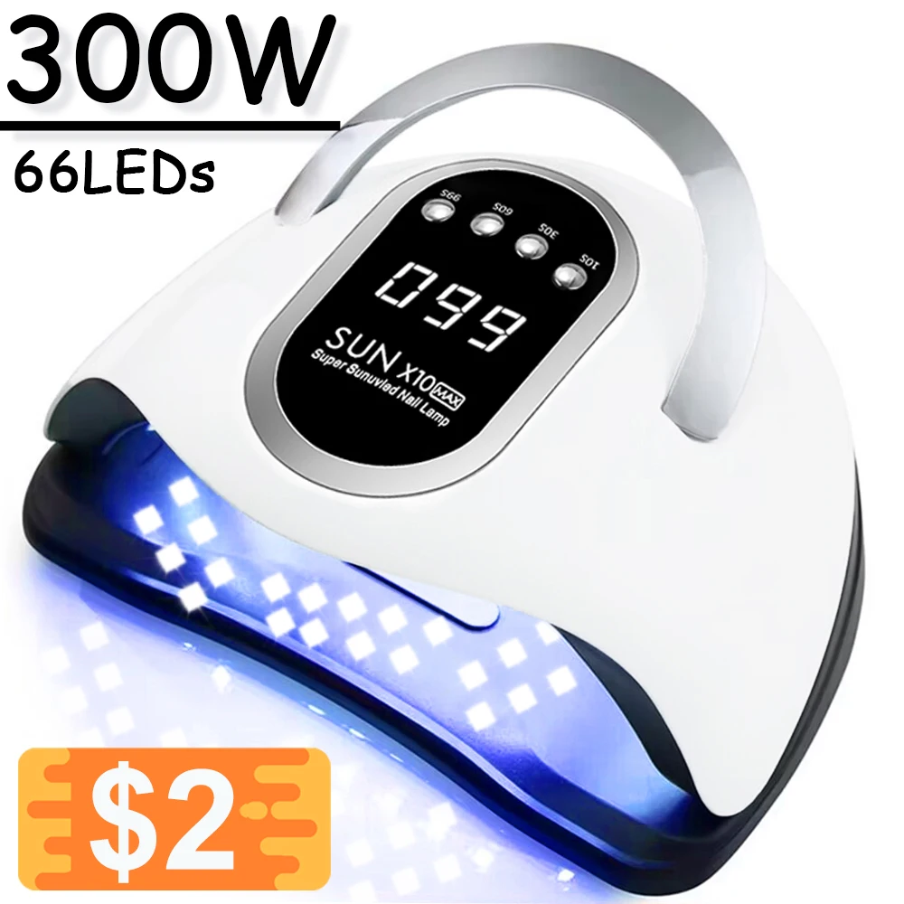 300W-Professional-Nail-Dryer-Lamp-For-Manicure-Powerful-UV-Gel-Nail ...
