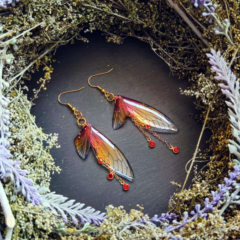 Multiple-Desgin-Goddess-Crystal-Butterfly-Wings-Tassel-Long-Dangle ...