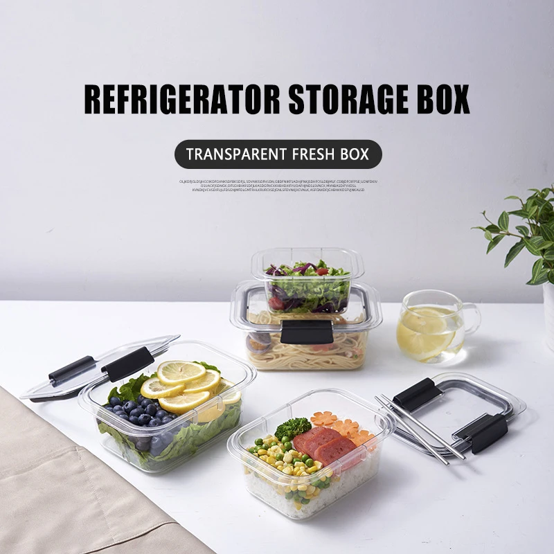 Refrigerator-Sealed-Storage-Box-Household-Kitchen-Fresh-keeping-Box ...