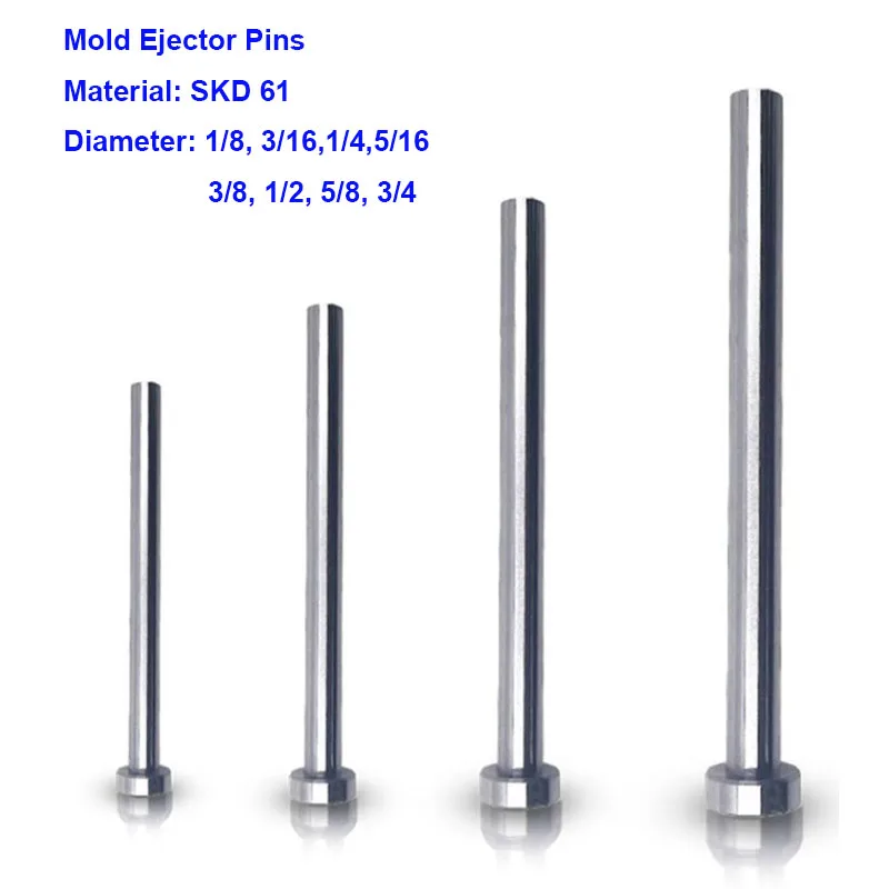 Plastic-mold-Inch-SKD61-Ejector-Pins-Die-Accessories-Pusher-Rods-1-8-3 ...