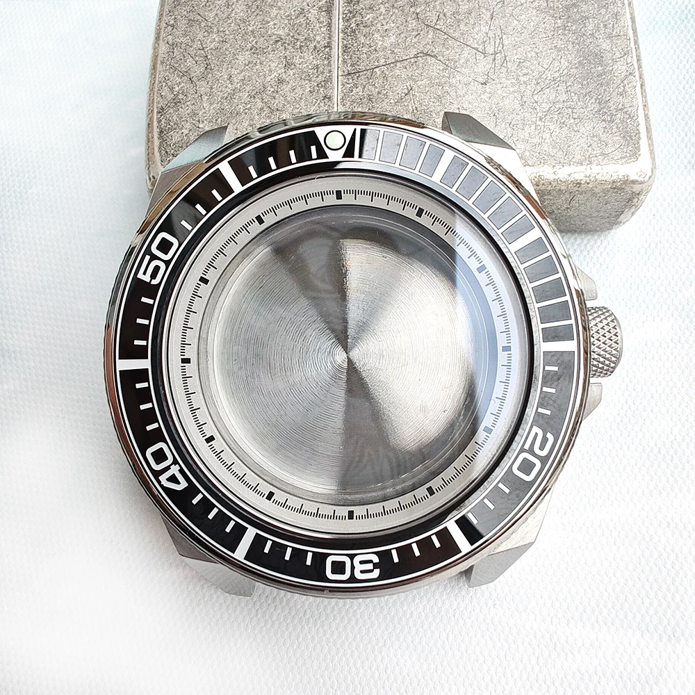White-Inner-Shadow-Circle-28-5mm-Dial-Samurai-Watch-Case-Ceramic-Ring ...