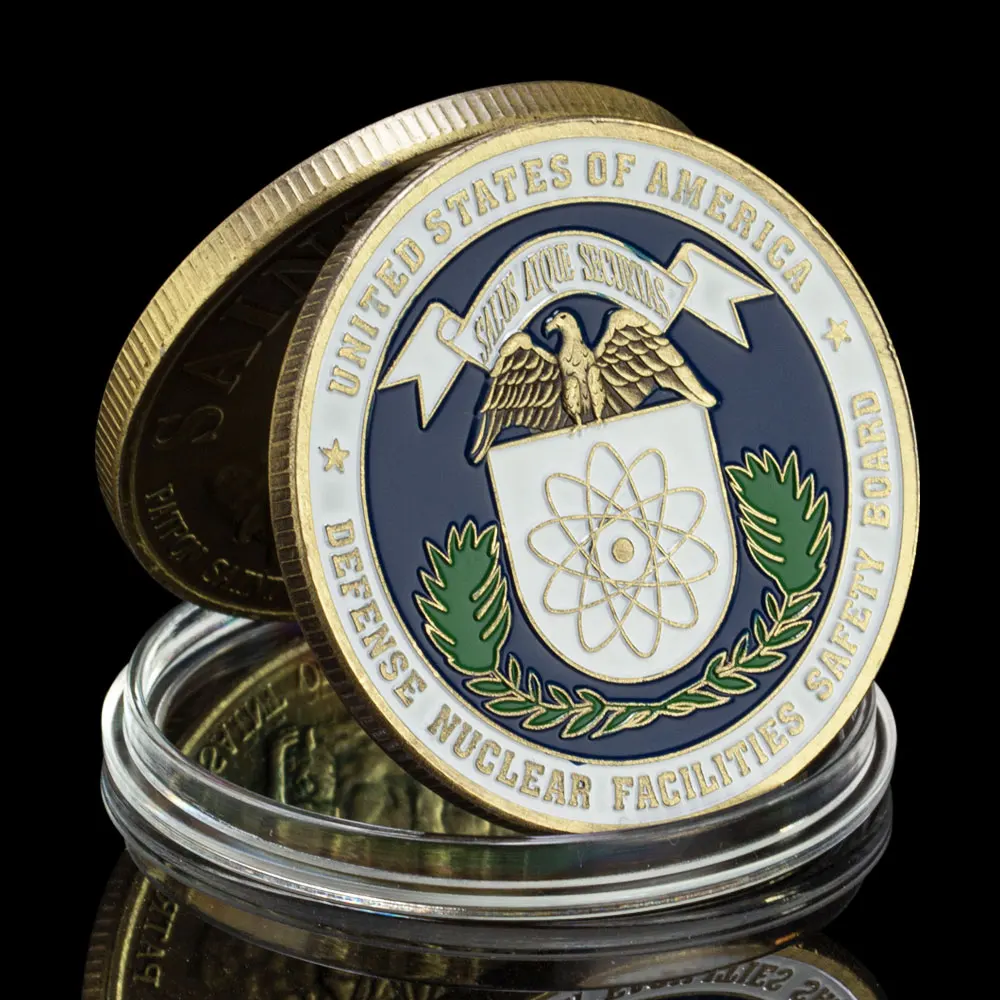 US-Defense-Nuclear-Facilities-Safety-Board-Souvenir-Coin-Saint-Micheal ...